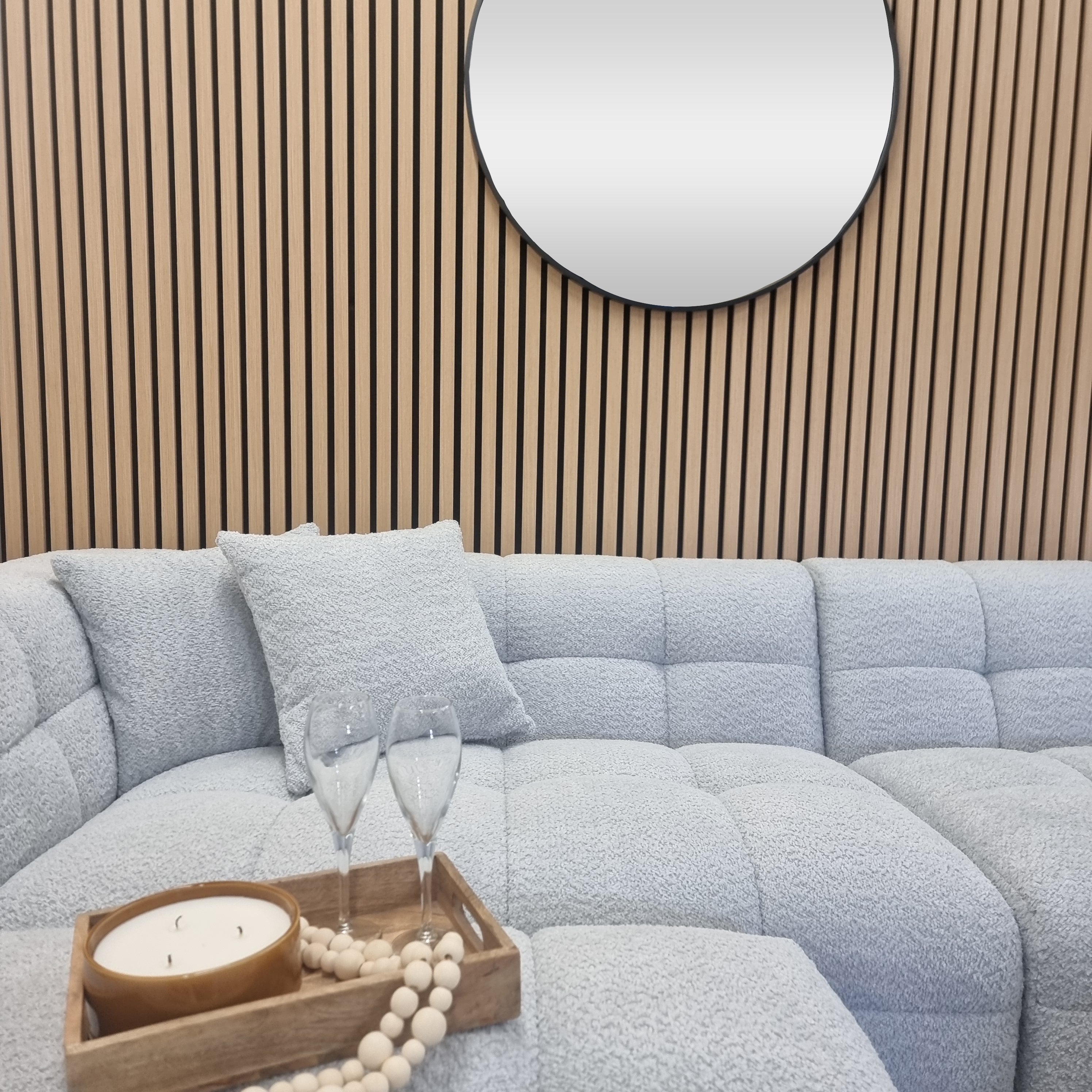 Premium Acoustic Slated Wall Panels 60cm x 240cm – Panel Experts