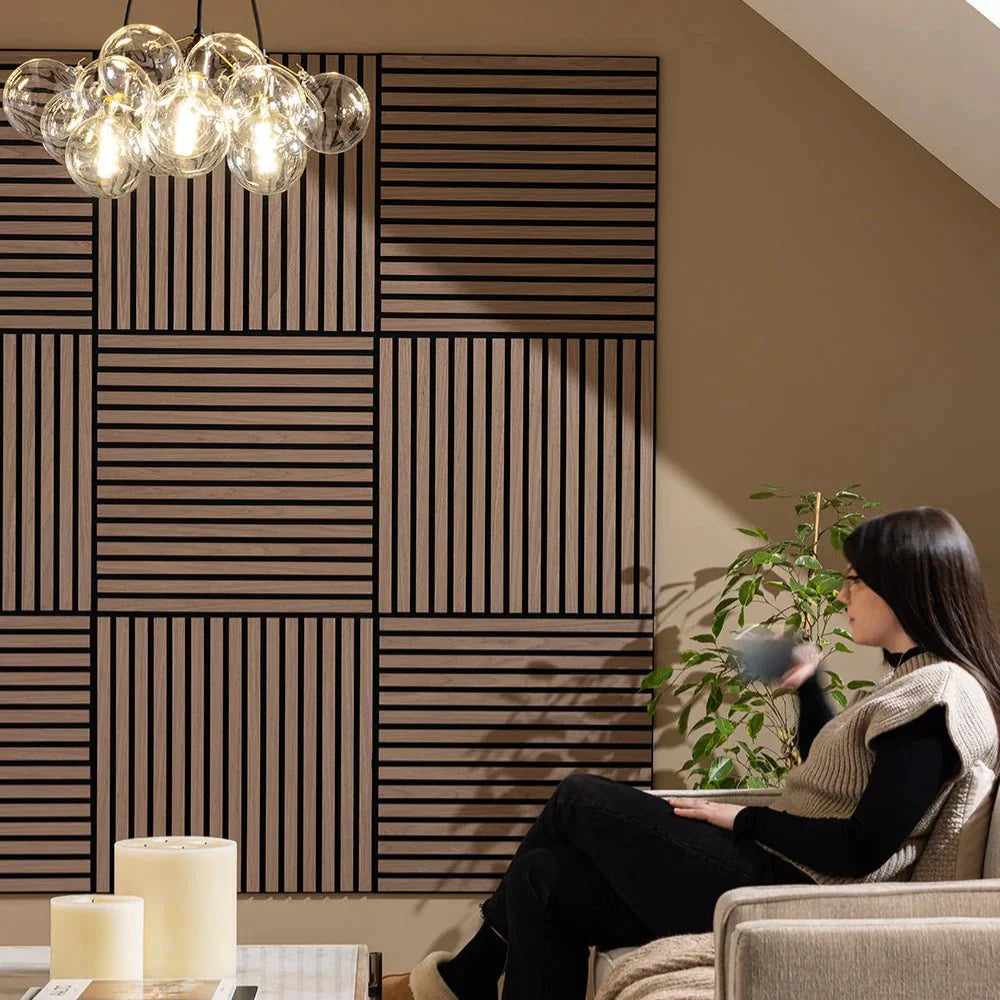 Square Wood Acoustic Wall Panels | 60 x 60cm – Panel Experts